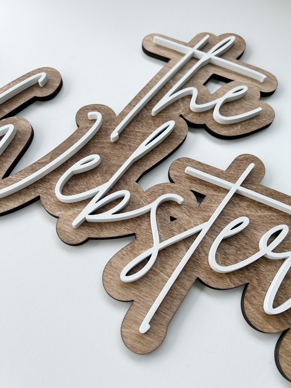 Last Name Sign Family Name Sign Backdrop Name Wedding - Etsy