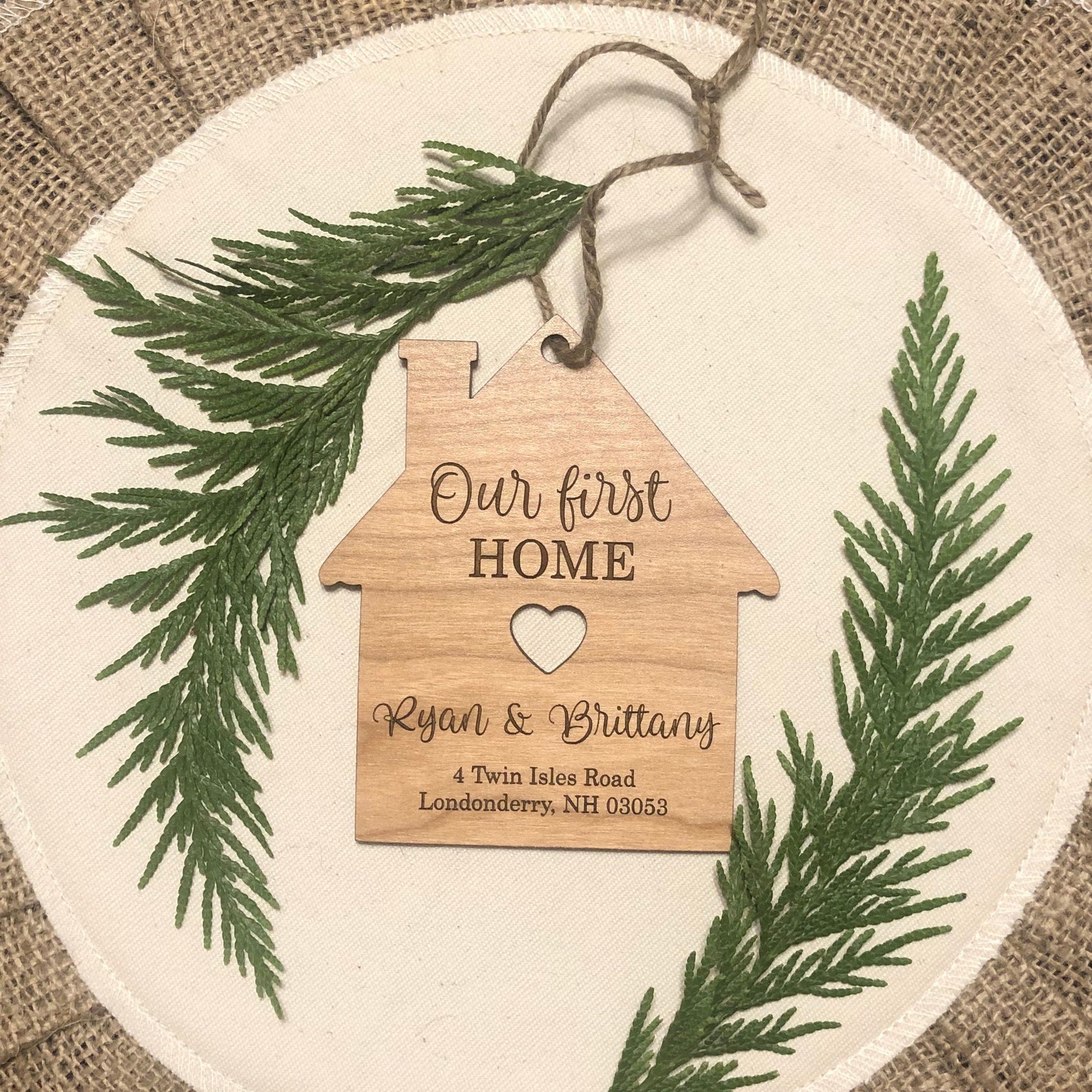 Our First Home Ornament Christmas Ornament Our First - Etsy