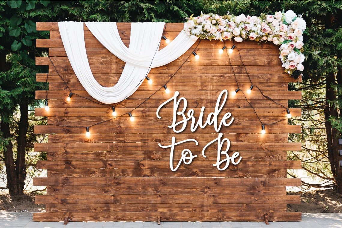 Bride to Be Sign Bridal Shower Sign Bridal Shower Backdrop - Etsy
