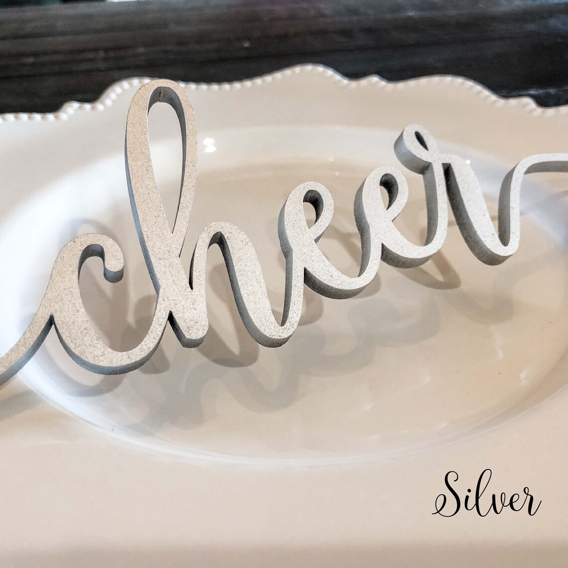 Custom Place Cards Last Name Sign Sweetheart Table Decor - Etsy