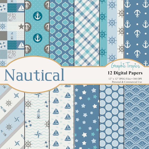 Nautical Scrapbook - Etsy