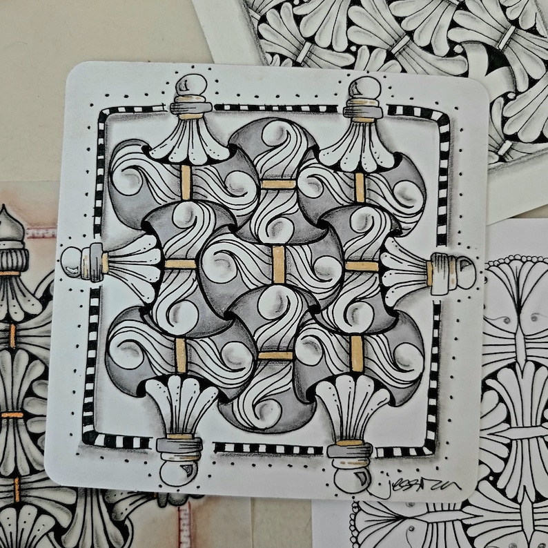 Well Hugged: an On-demand Zentangle Inspired Class - Etsy