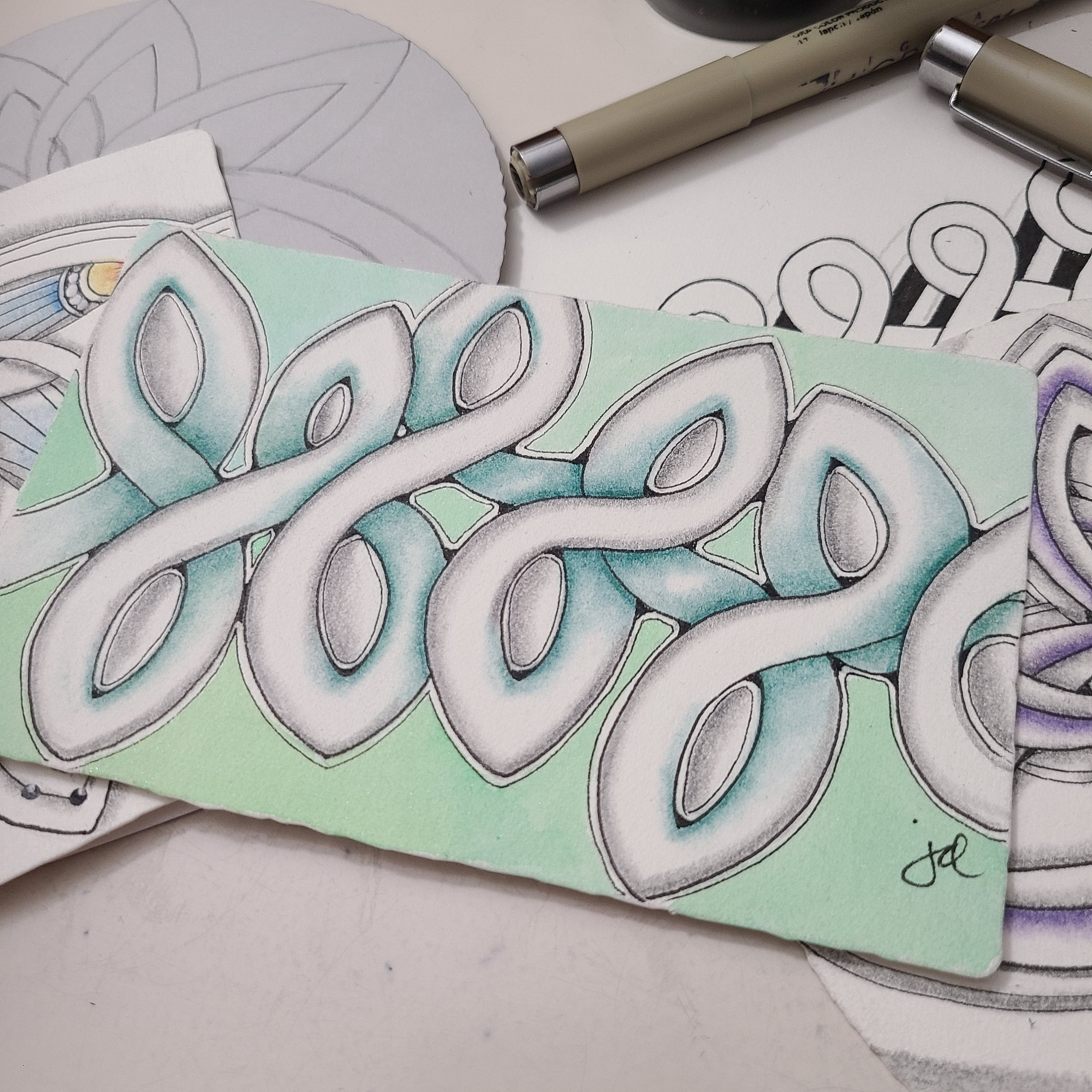 Ratoon Revelry: an On-demand Class Using the Zentangle® Pattern Ratoon ...