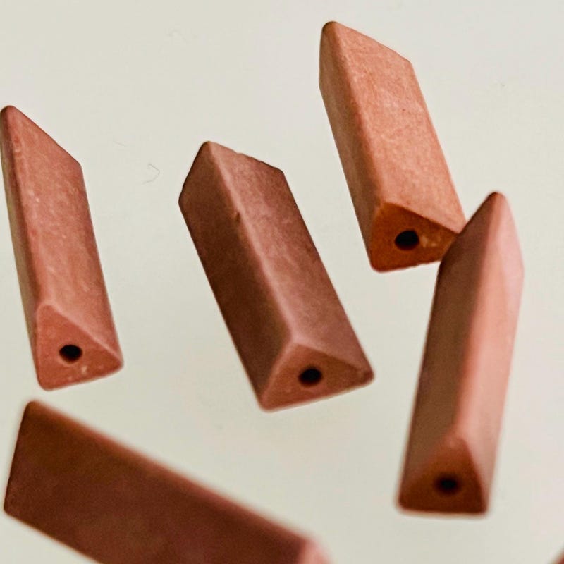 Triangular Beads - Etsy