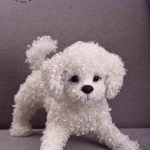 Puppy Michelle Realistic Toy, made to Order Poodle Dog , Toy Poodle ...