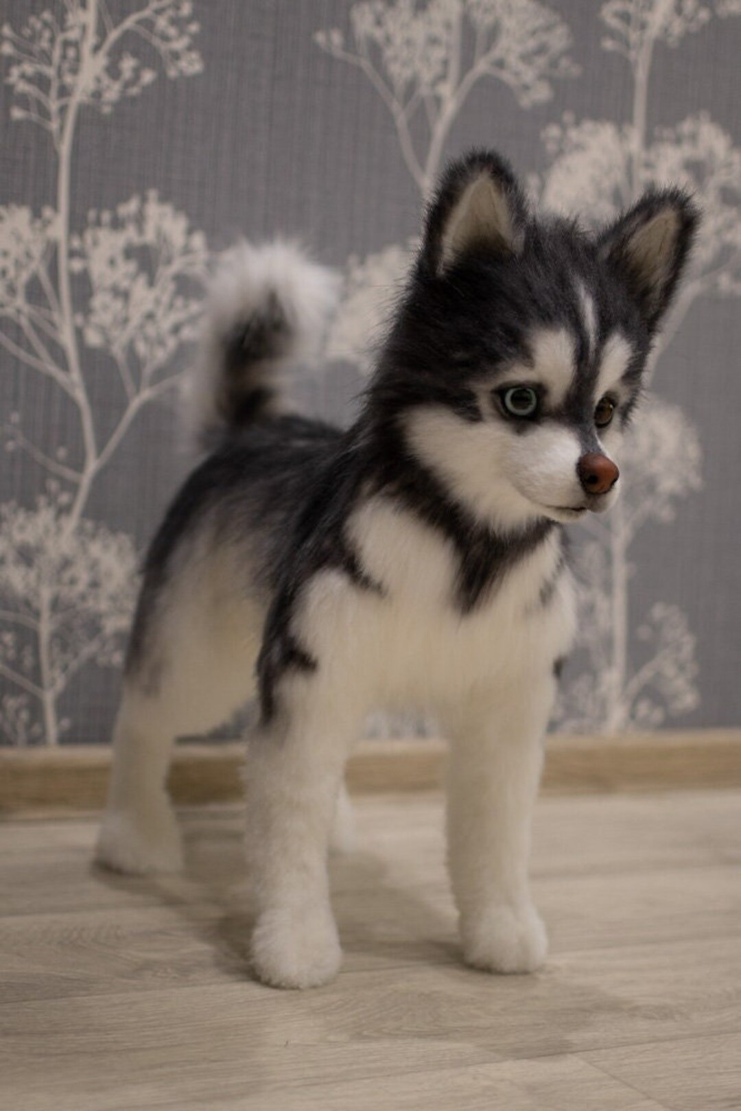 Husky Casper Realistic Toy, made to Order Replica Husky Dog , Toy Husky ...