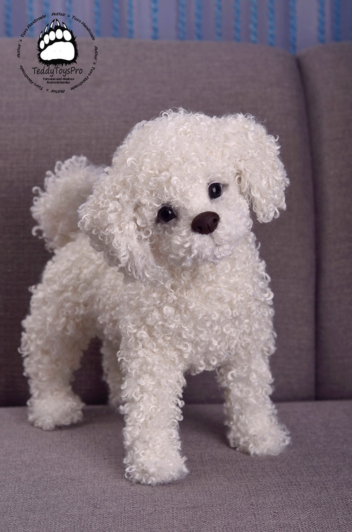 Puppy Michelle Realistic Toy made to Order Poodle Dog Toy - Etsy