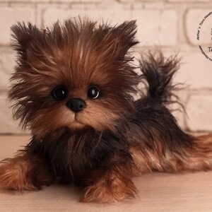 Puppy Barnie Yorkies made to Order Yorkshire Terrier, York Toy, Toy ...