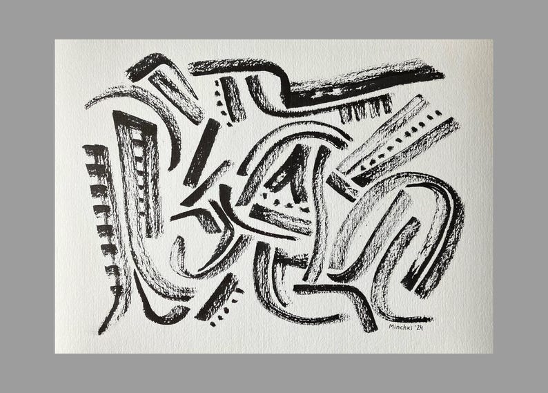 A4 Original Ink Drawing - Etsy