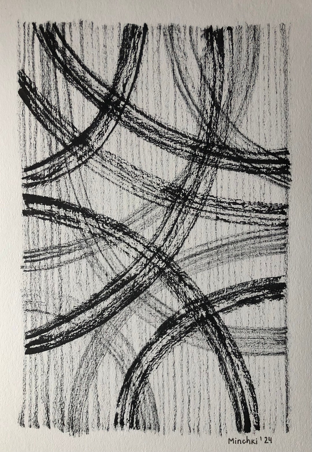 Abstract A4 Ink Original Drawing - Etsy