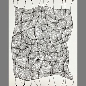 Original A4 Abstract Ink Drawing - Etsy