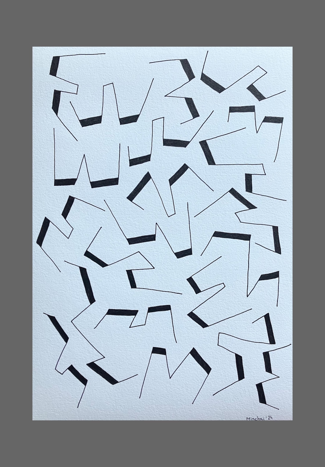 Original A4 Ink Drawing - Etsy