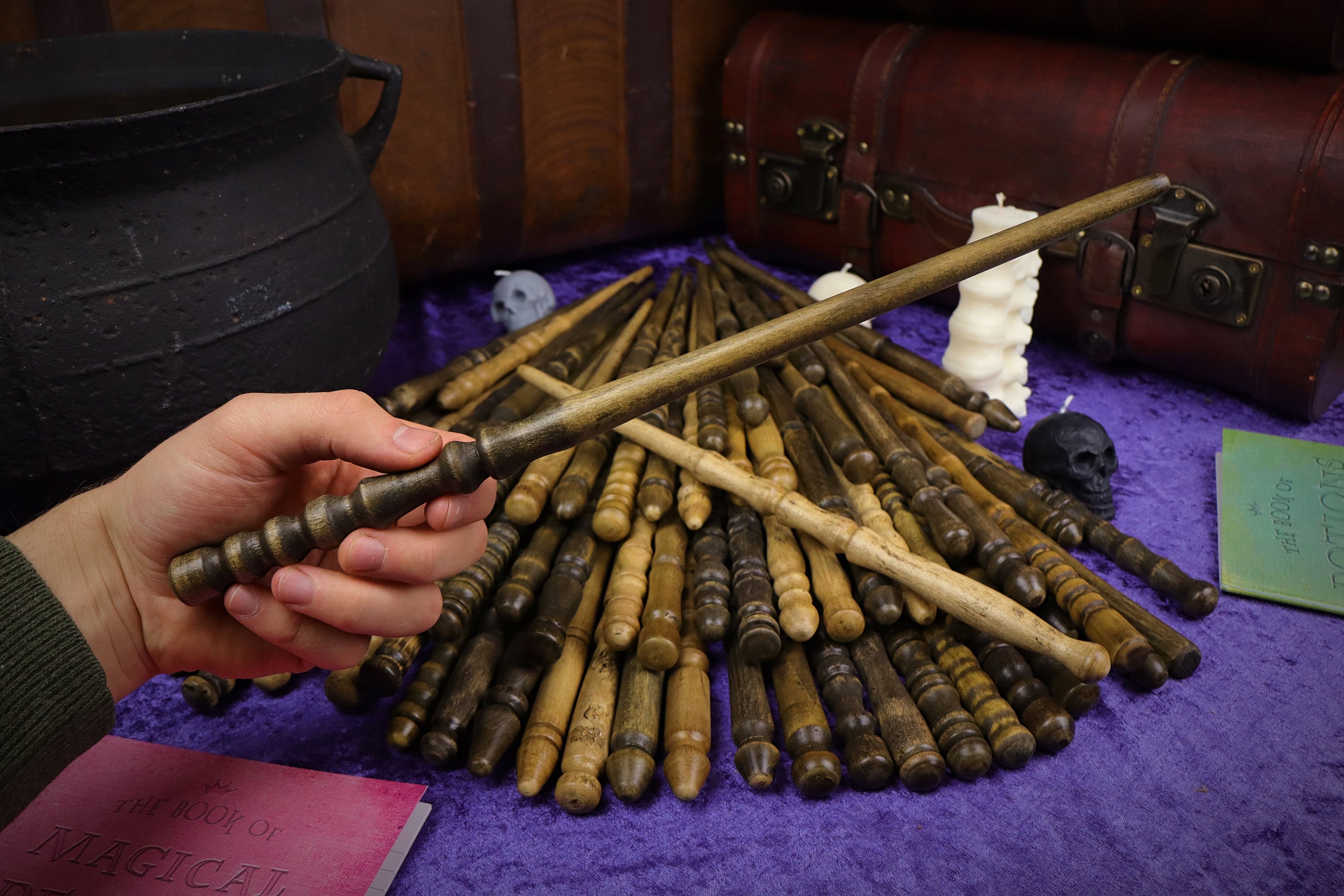 Willbott's Mystery Wands, Random Wand, Magic Wand, Wooden Wand, Wizard ...