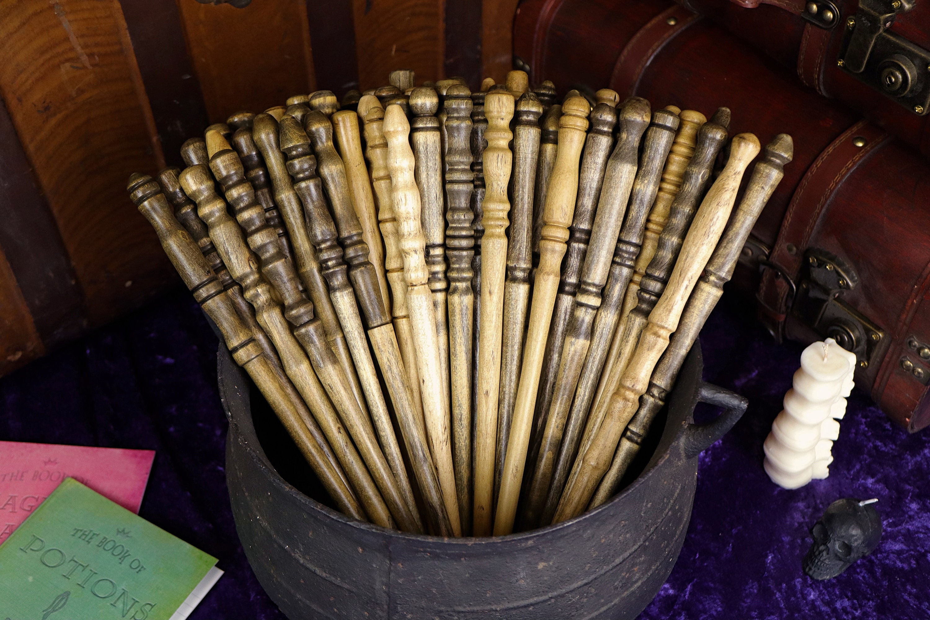 Willbott's Mystery Wands, Random Wand, Magic Wand, Wooden Wand, Wizard ...