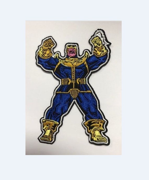 Thanos Avengers Infinity War IRON ON PATCHES Marvel Comic | Etsy