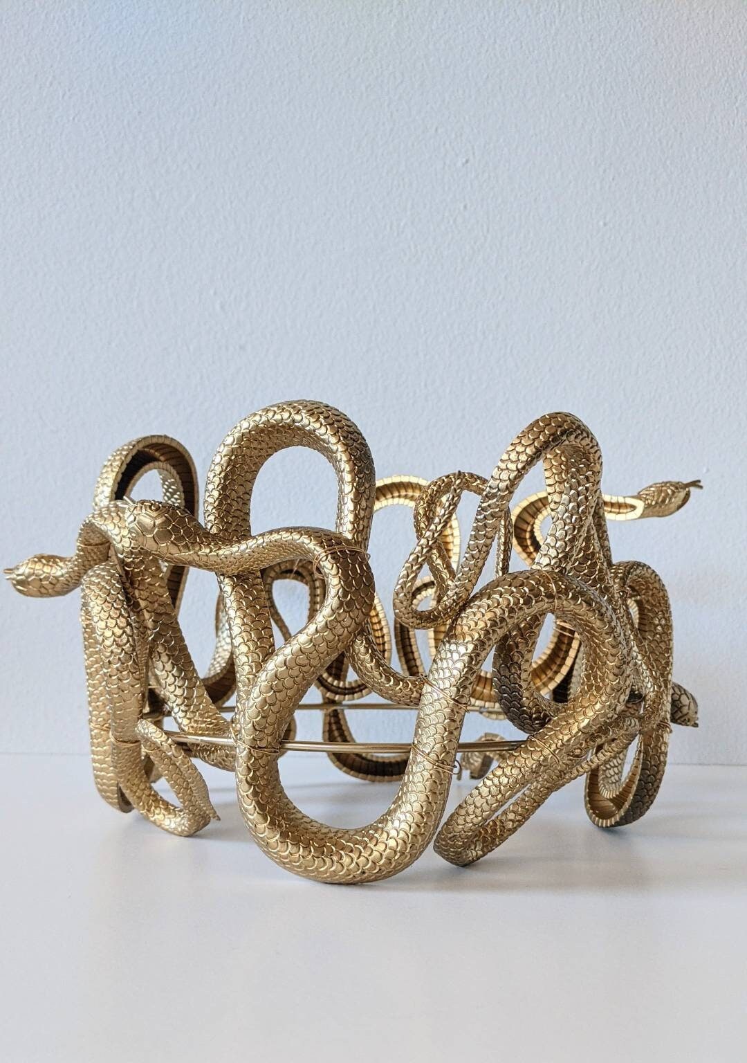 Handcrafted Medusa Crown: Costume Headpiece - Etsy