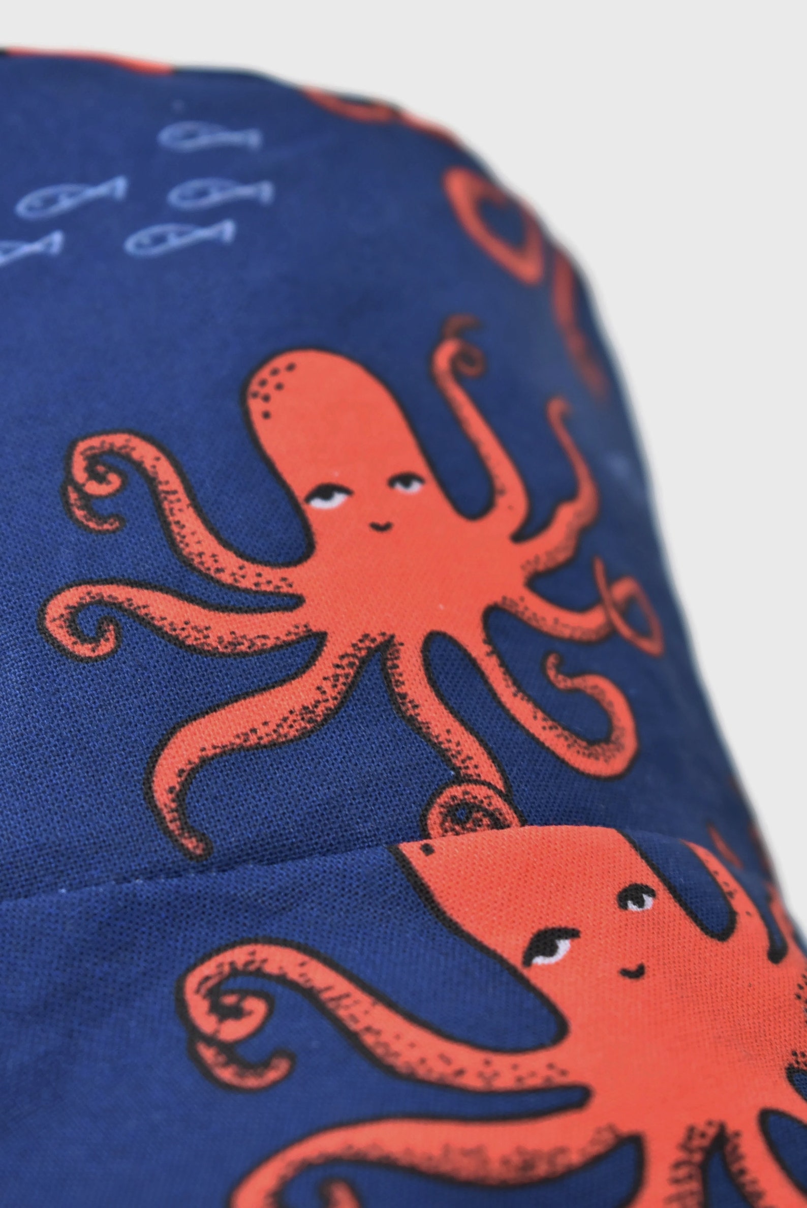 Handmade Reversible Cotton Bucket Hat, Octopus Print - Etsy