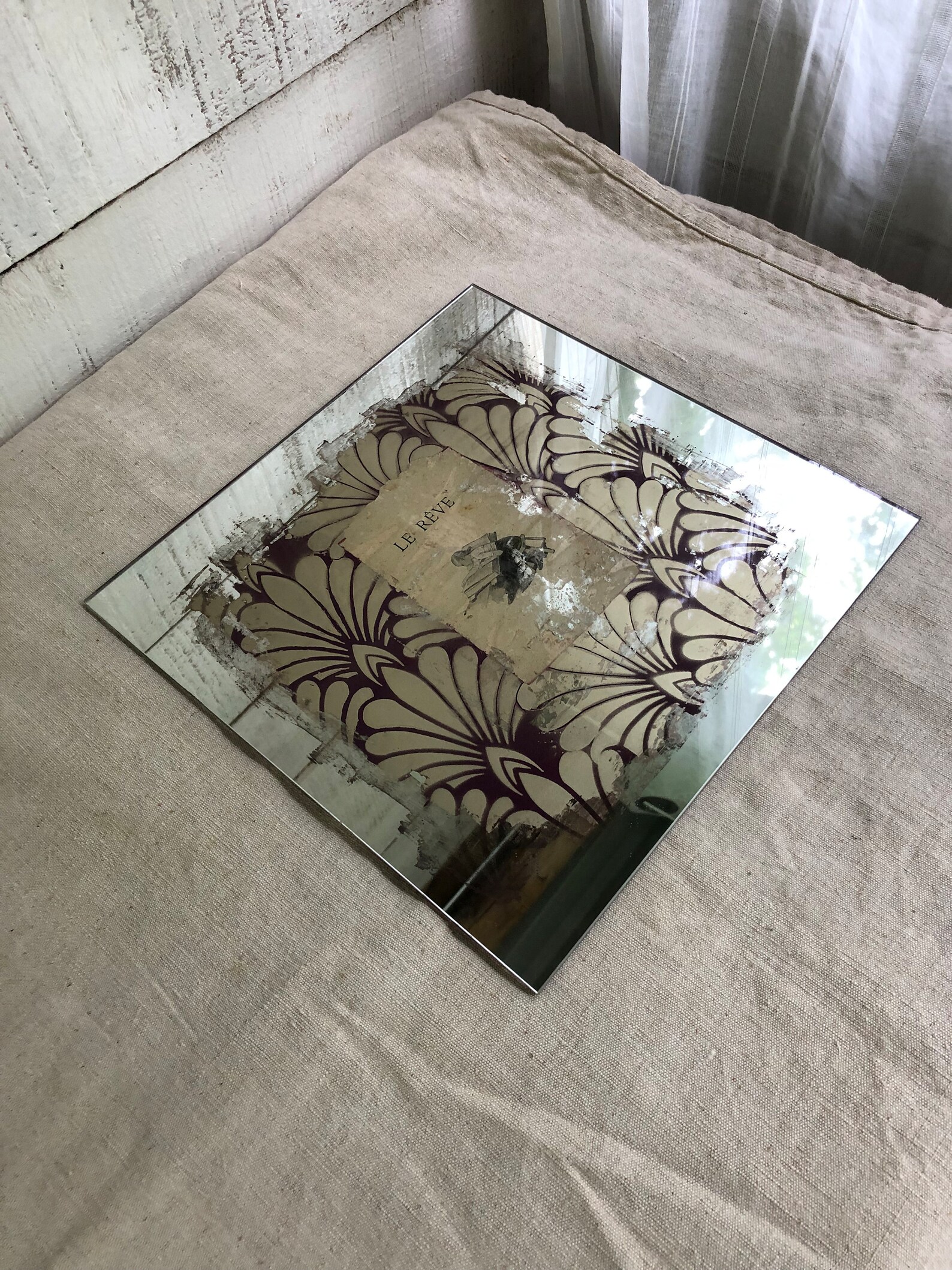 Mirror Tile Boudoir Art - Etsy