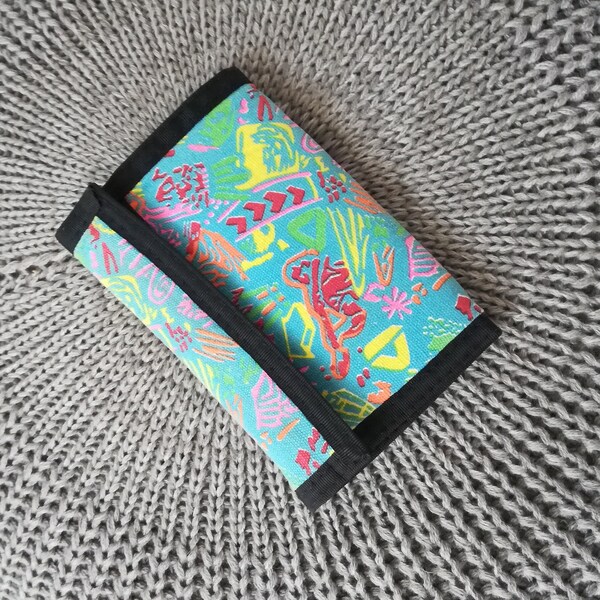 Neon Wallet - Etsy