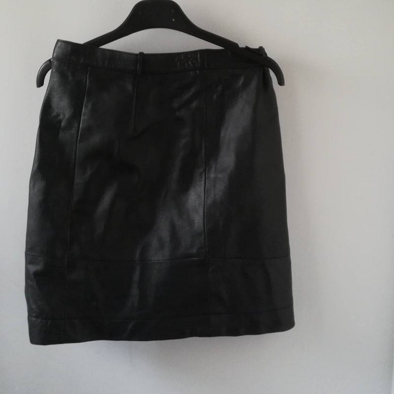 Leder minirock - Etsy.de