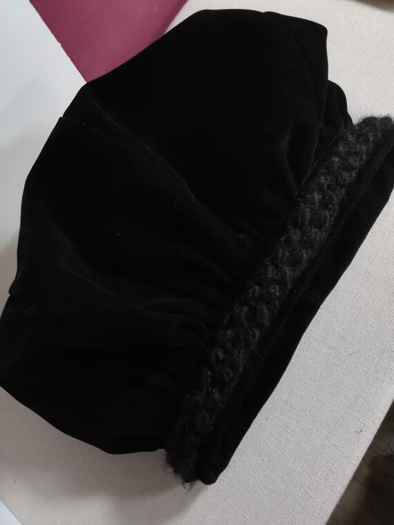 VELVET BASQUE BERET Vintage 90 'Baby Angel Designed b… - Gem