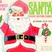 Vintage Christmas Activity Book Printable PDF • Santa's Playbook Paper ...