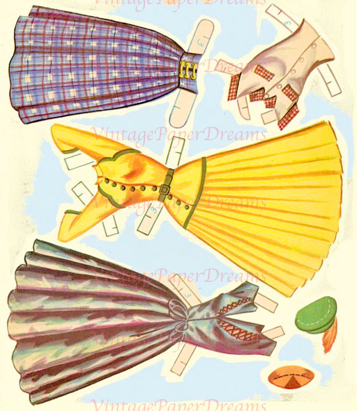 Vintage Paper Doll Printable PDF • eve Arden Paper Doll • 40s 1940s ...