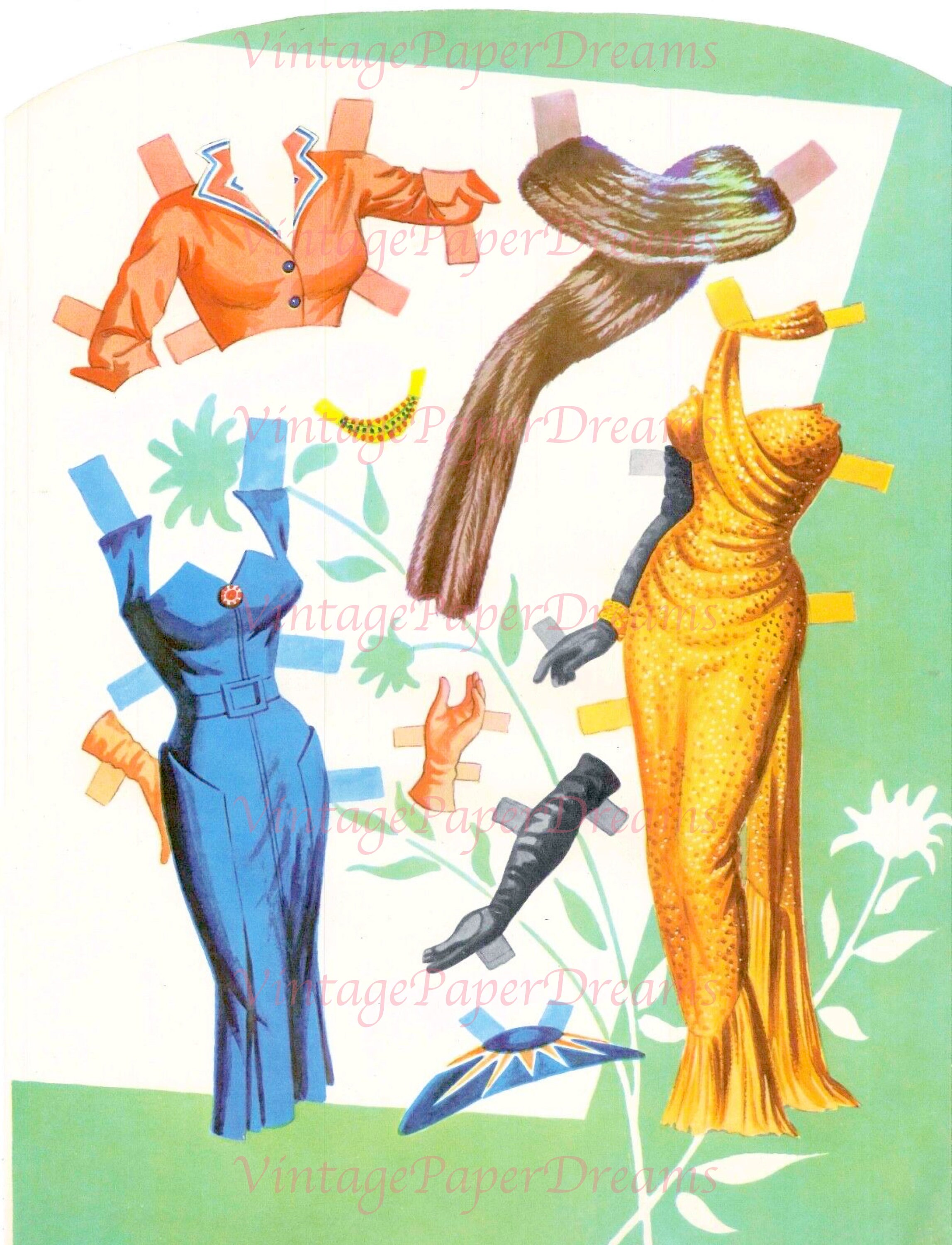 Vintage Paper Doll Printable PDF marilyn Monroe Paper Doll - Etsy