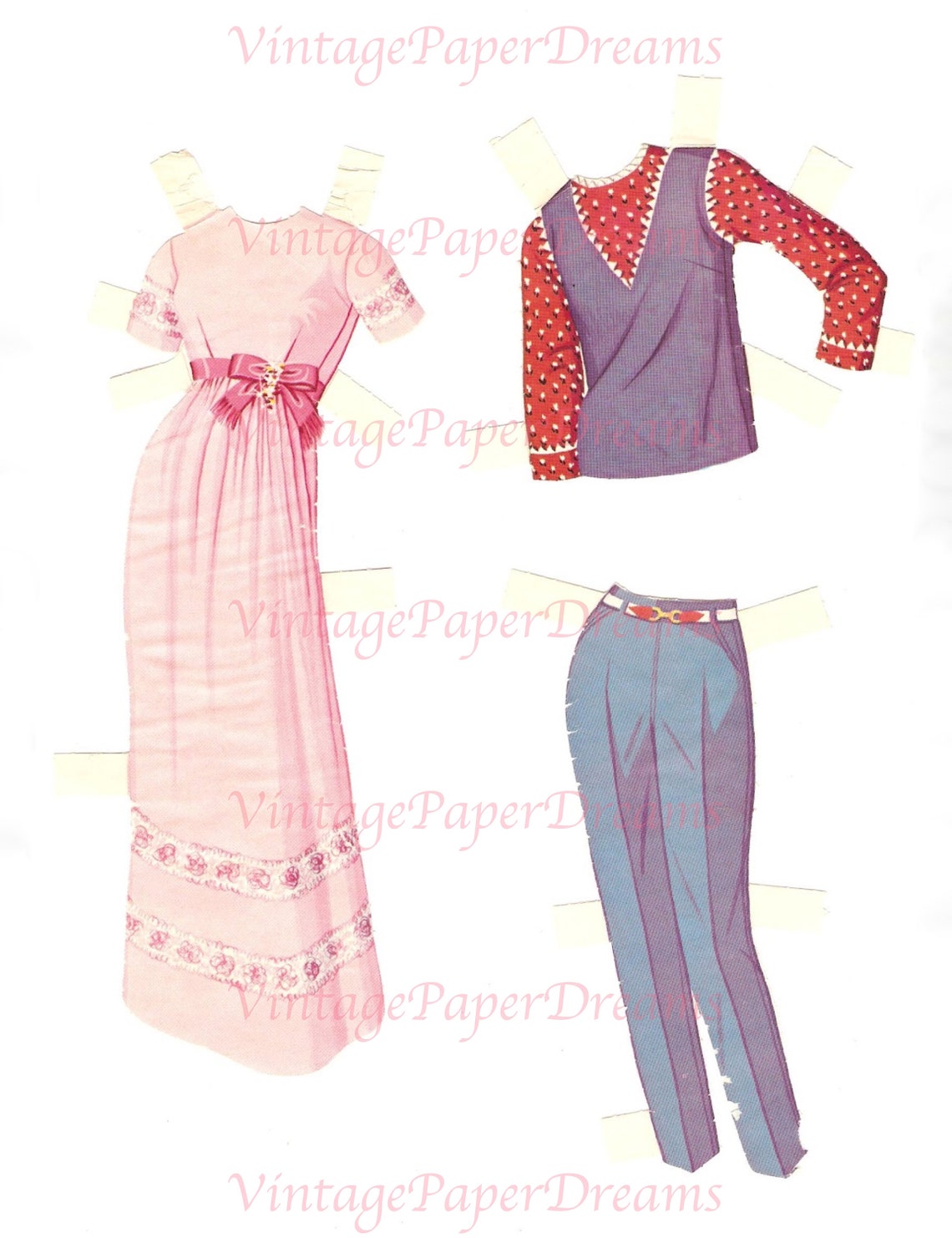 Vintage Paper Doll Printable PDF JPEG patty Duke Paper Doll - Etsy