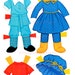 Vintage Paper Doll Printable PDF • mrs. Beasley Paper Doll • 70s 1970s ...
