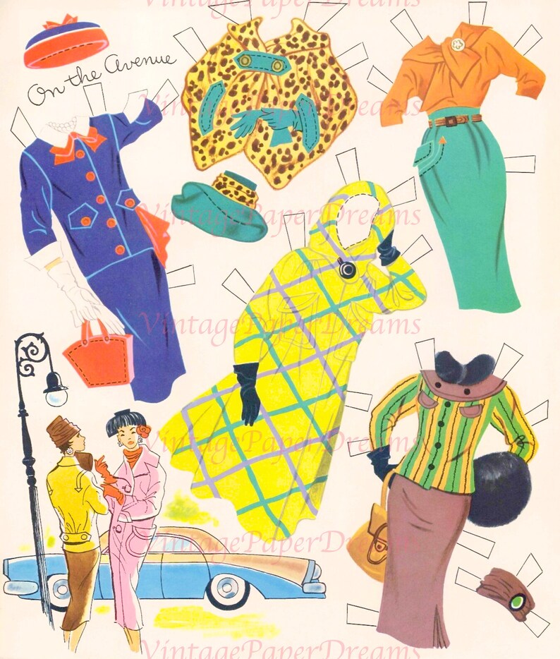 Vintage Paper Doll Printable PDF elizabeth Taylor Paper Doll - Etsy