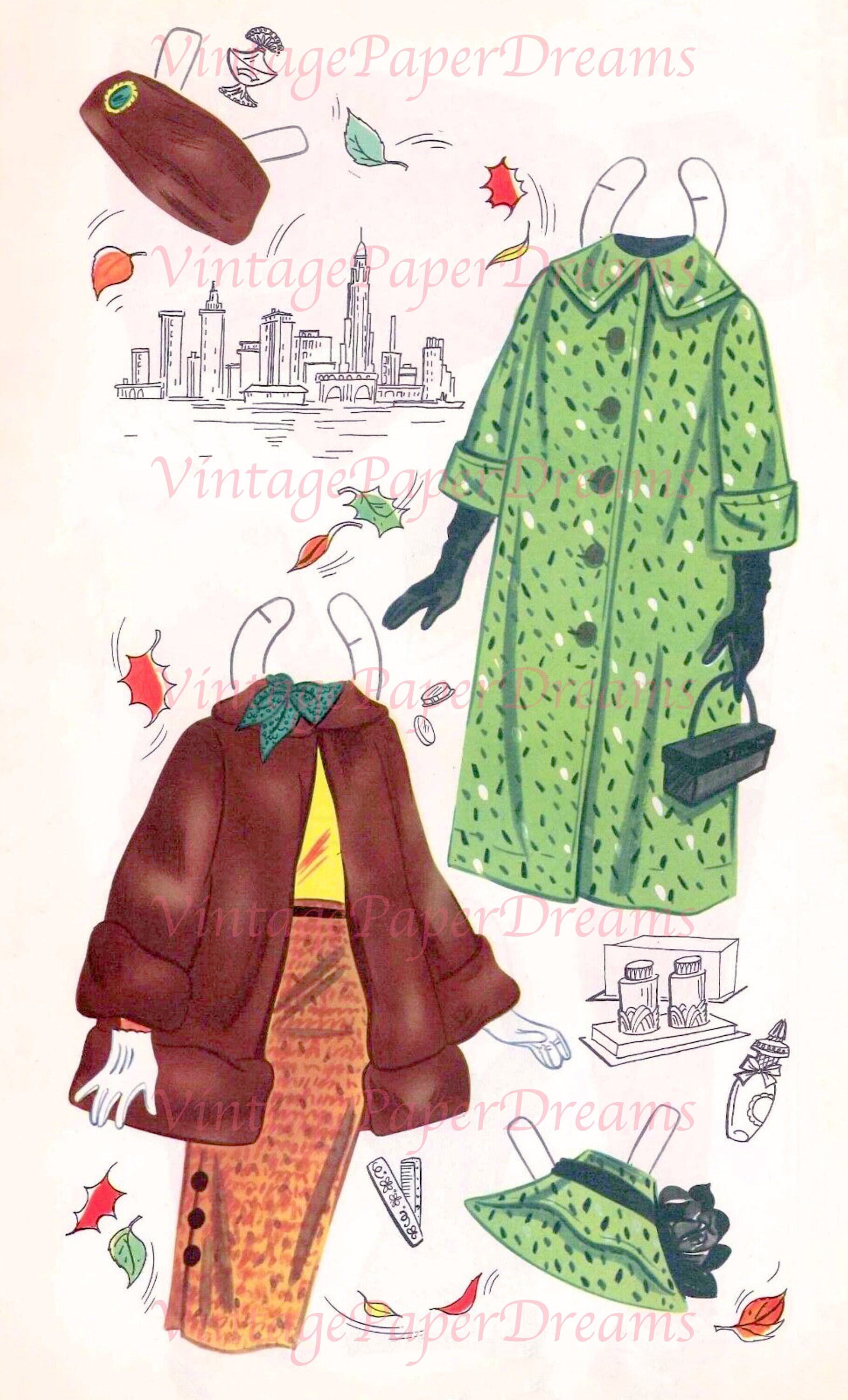 Vintage Paper Doll Printable PDF Nancy Takes a Trip Paper Doll 60s ...