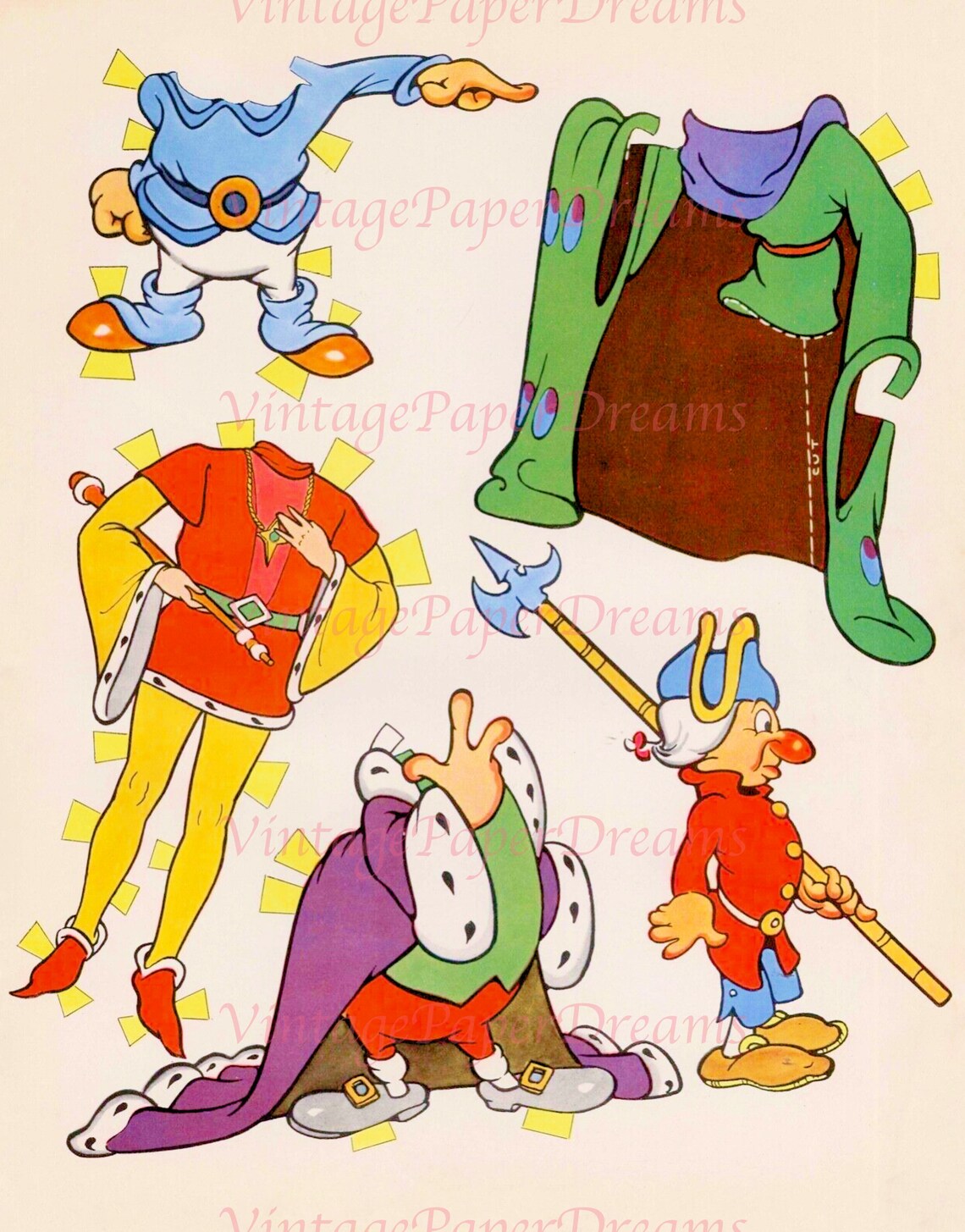 Vintage Paper Doll Printable PDF • Scootles and Kewpie Paper Doll • 30s ...