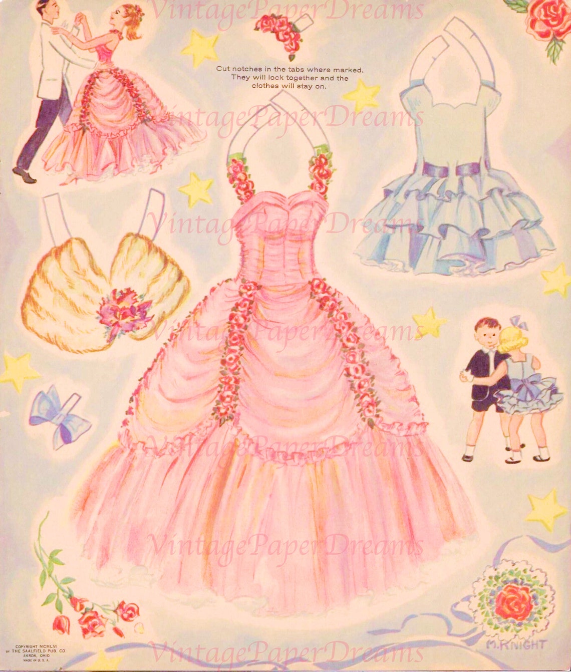 Vintage Paper Doll Printable PDF Babysitter Paper Doll Book JPEG 40s ...