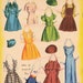 Vintage Paper Doll Printable PDF • Dora Paper Dolls JPEG • 50er 1950er ...