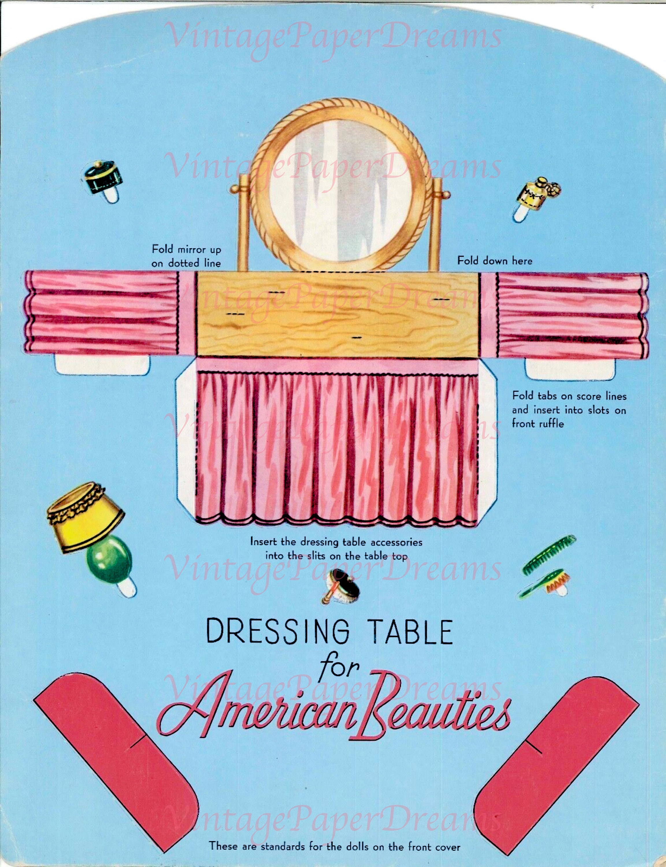 Vintage Paper Doll Printable PDF marilyn Monroe Paper Doll - Etsy