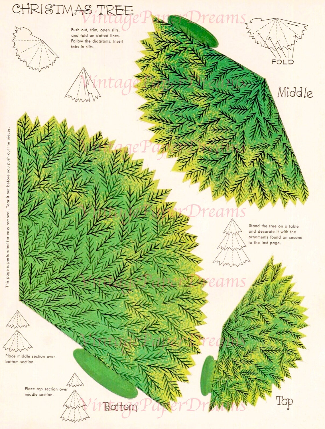 Vintage Christmas Activity Book Printable PDF Santa's - Etsy