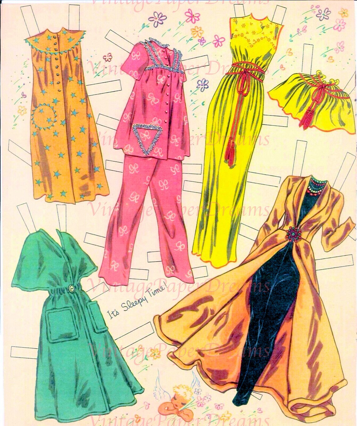 Vintage Paper Doll Printable PDF • elizabeth Taylor Paper Doll • 50s ...