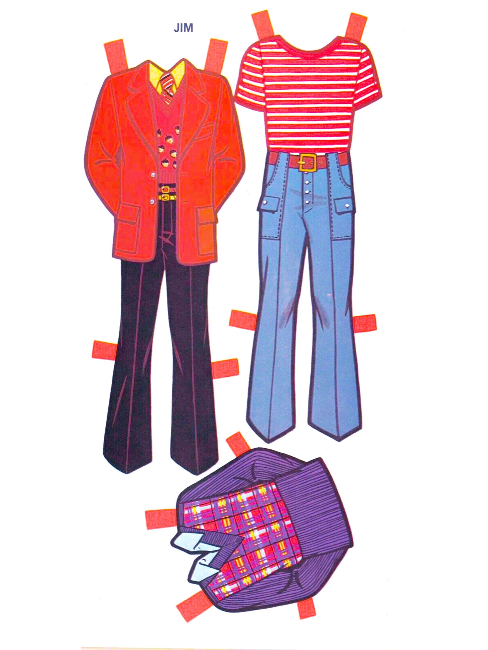 Vintage Paper Doll Printable PDF teen Paper Doll 1975 70s 1970s Paper ...