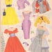 Vintage Paper Doll Printable PDF • mary Hartline Paper Doll JPEG • 50s ...