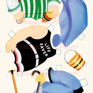 Vintage Paper Doll Printable PDF • little Tots Paper Dolls • 20s 1920s ...