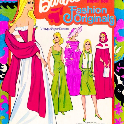 Vintage Paper Doll Printable PDF Sunshine Family Fashion - Etsy