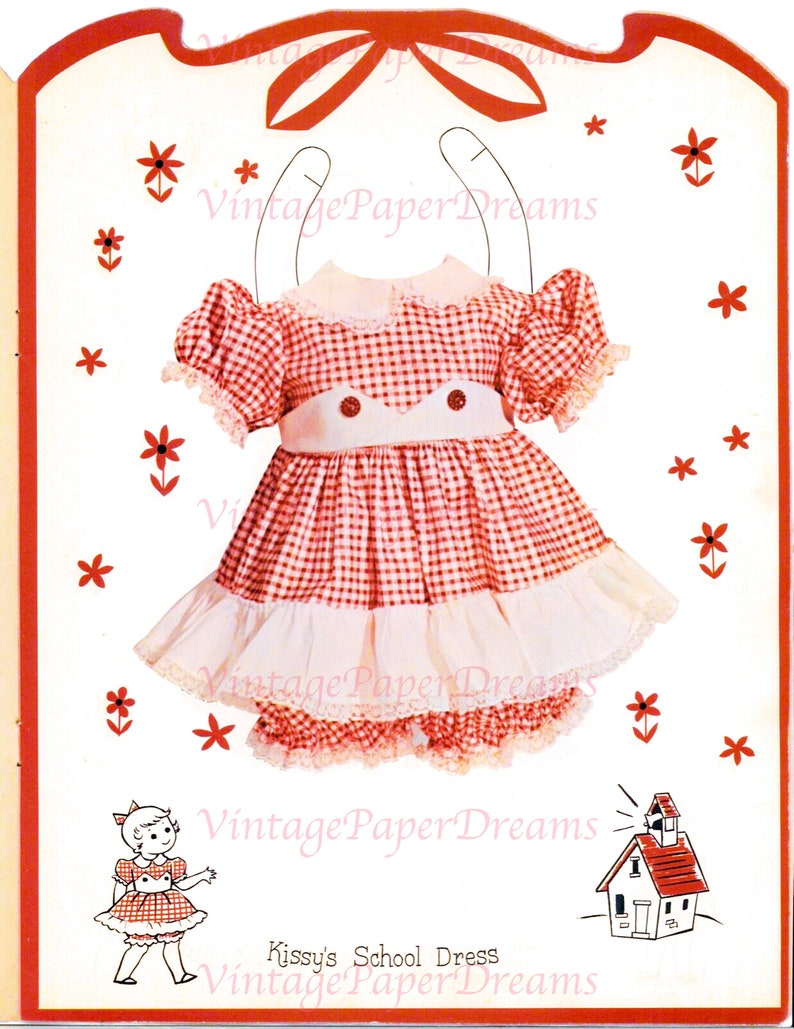 Vintage Paper Doll Printable PDF Kissy Baby Paper Doll 60s 1960s Girl ...