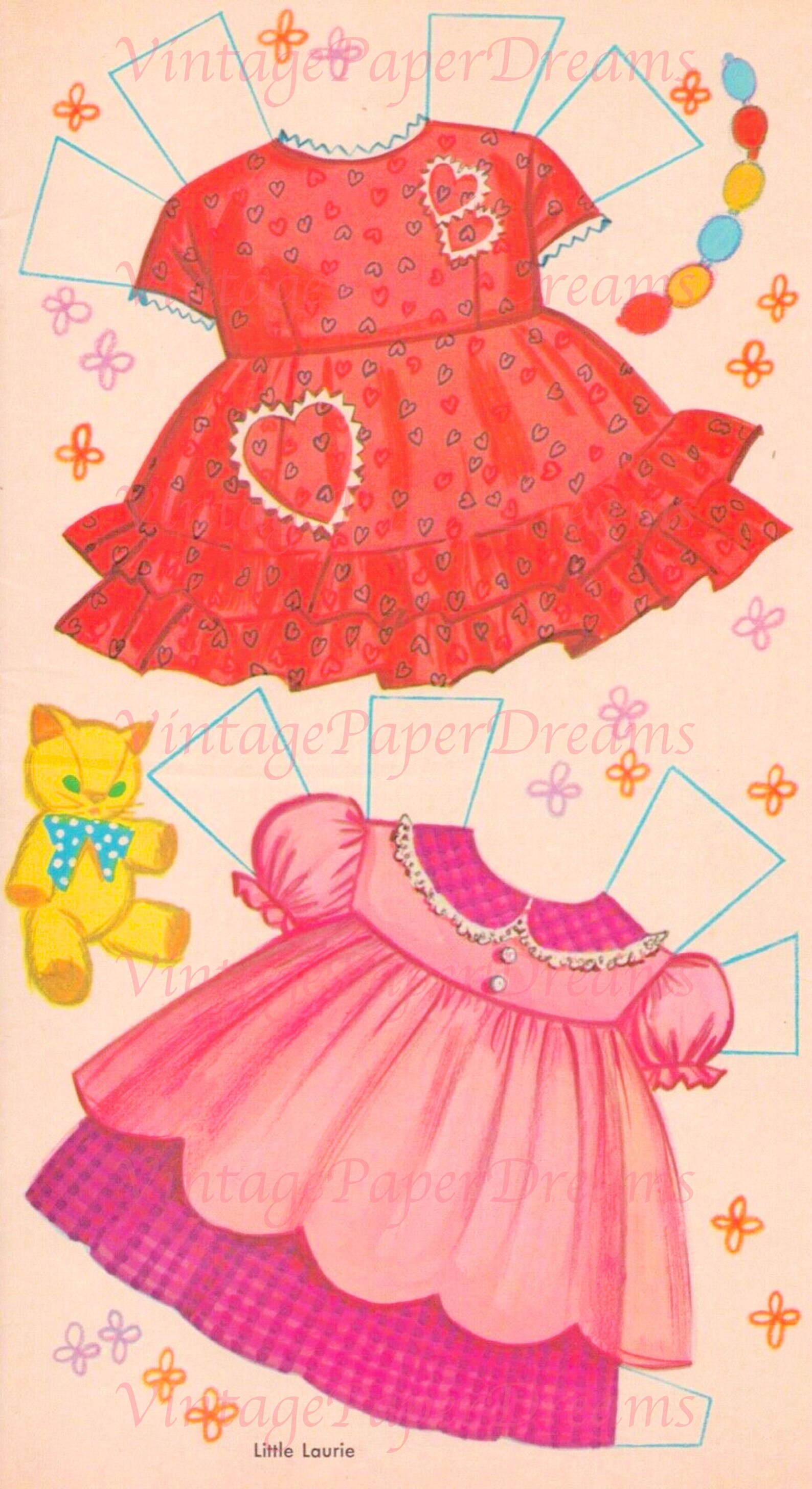 Vintage Paper Doll Printable PDF • Baby Pat Paper Doll • 60s 1960s ...