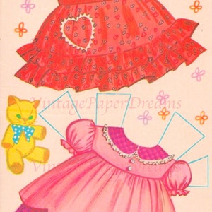 Vintage Paper Doll Printable PDF • Baby Pat Paper Doll • 60s 1960s ...