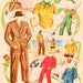 Vintage Paper Doll Printable PDF • mother Dad Kids Paper Dolls • 40s ...