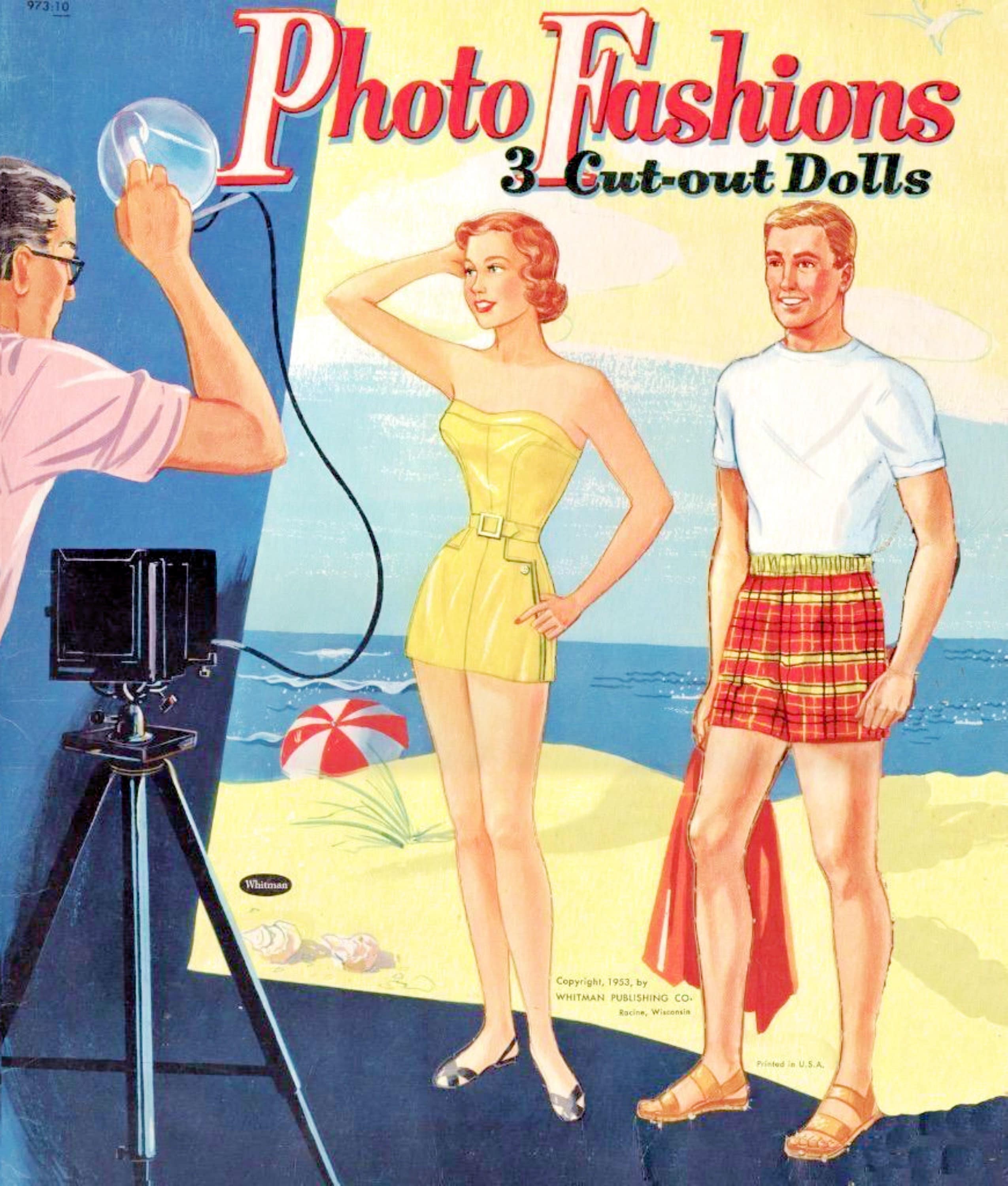 Vintage Paper Doll Printable PDF fashion Model Paper Dolls - Etsy