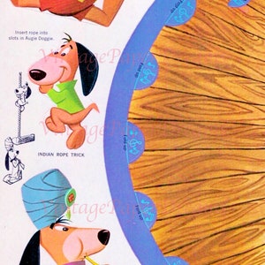 Vintage Paper Doll Printable PDF • augie Doggie + Daddy Paper Doll ...