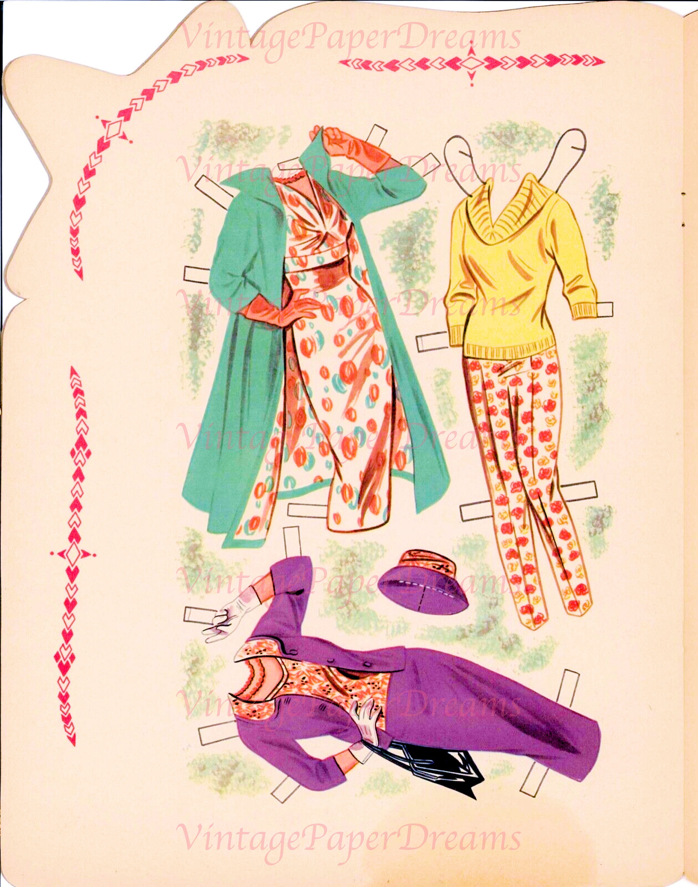 Vintage Paper Doll Printable PDF gisele Mackenzie Paper Doll - Etsy