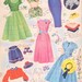 Vintage Paper Doll Printable PDF • mary Hartline Paper Doll JPEG • 50s ...